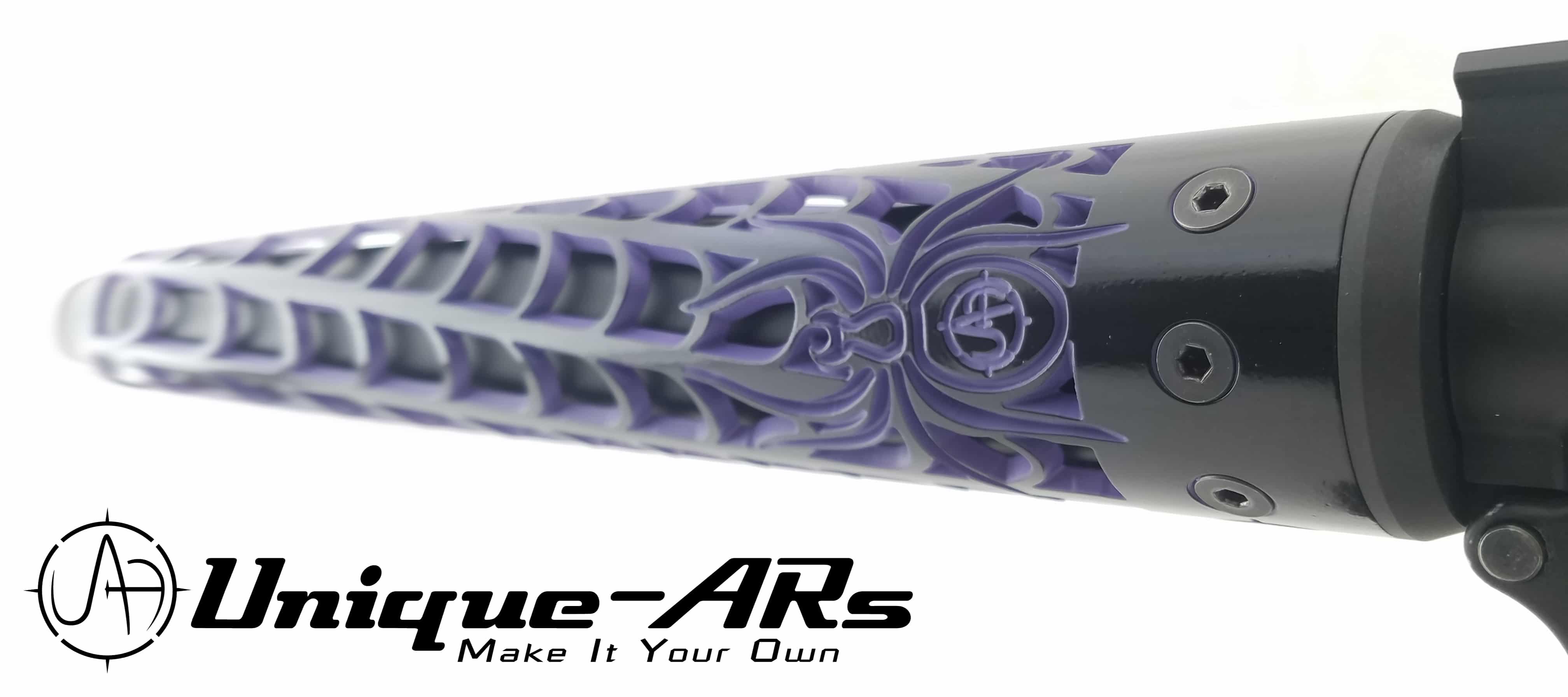 Black and Purple Web – Unique-ARs