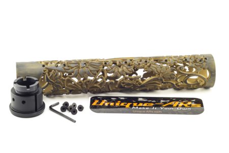 Unique-ARs – custom AR-15 handguards forends quad rails AR15 rifle hand ...