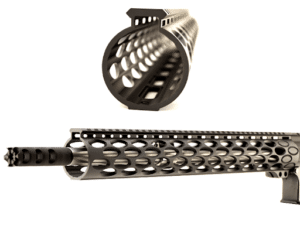 Unique-ARs – custom AR-15 handguards forends quad rails AR15 rifle hand ...