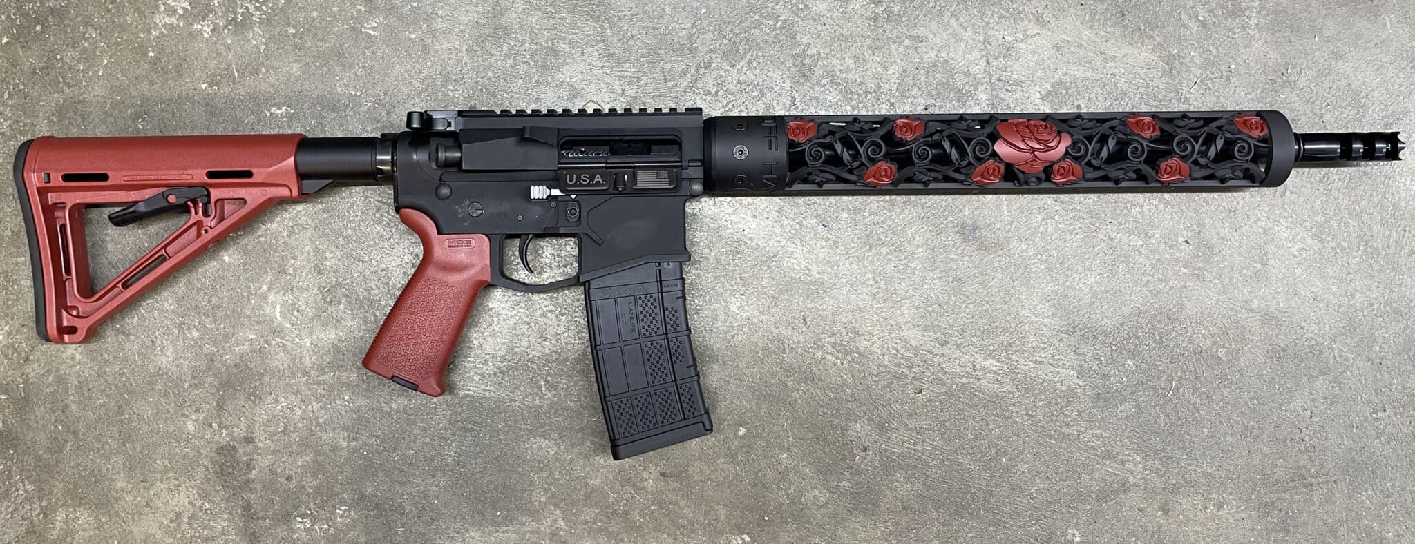 Offhand Gear Rose Vine AR-15 – Unique-ARs